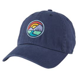 Life is Good Women's Sunset Breathe Circle Chill Cap