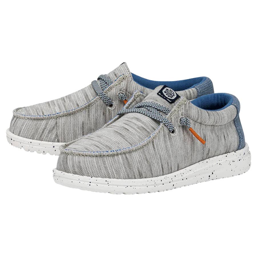 Hey Dude Boy's Wally Youth Jersey Shoes