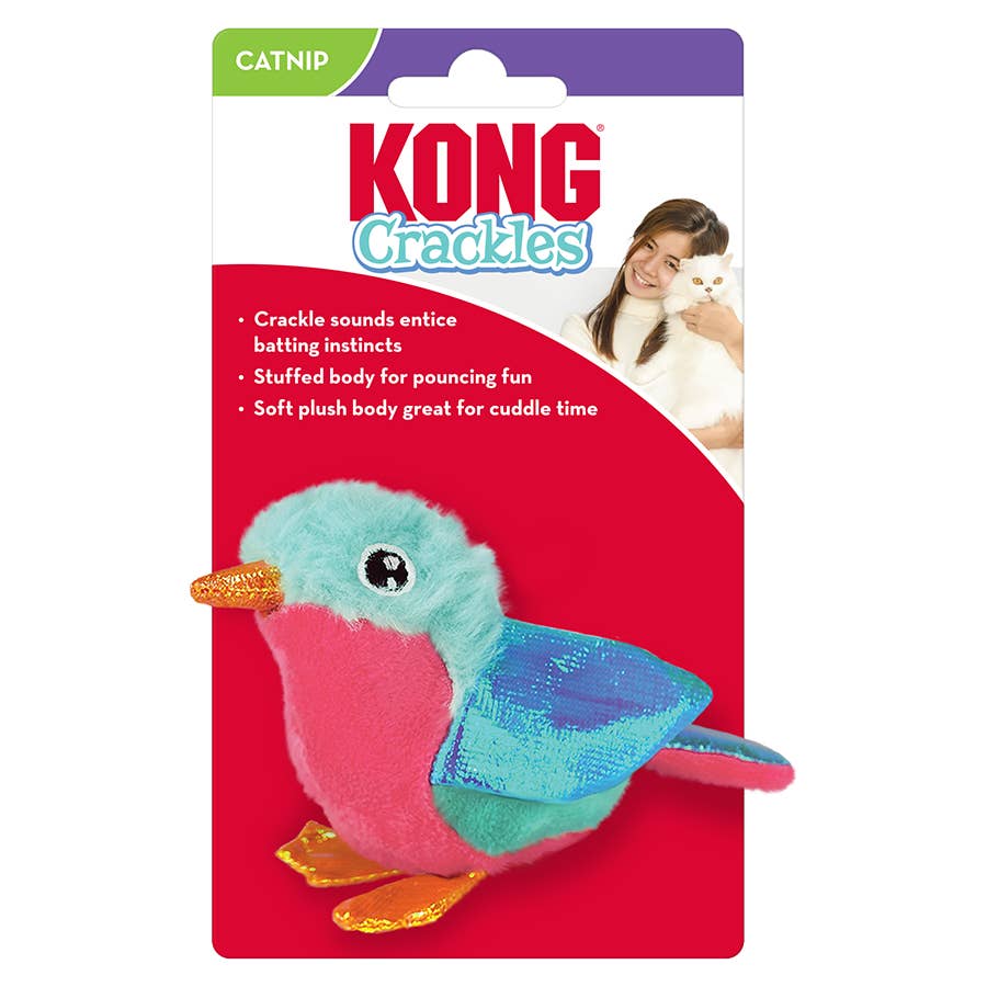 Kong Crackles Tweetz Bird
