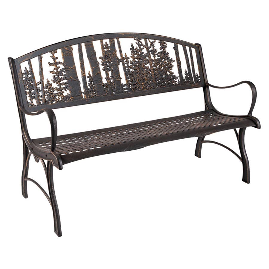 Painted Sky Designs Metal Bench