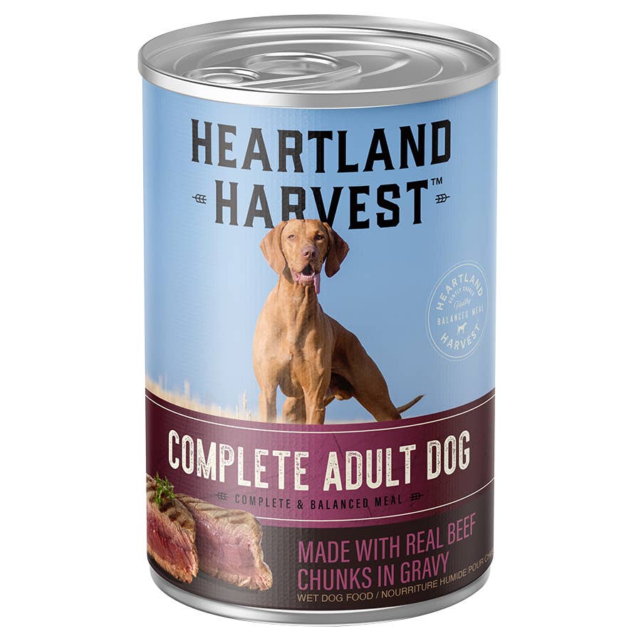 Heartland Harvest Complete Beef Canned Dog Food