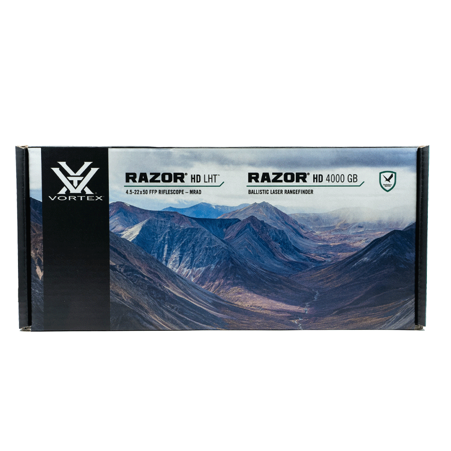 Vortex® Razor® HD LHT™ 4.5 - 22x50 FFP XLR-2 -MRAD & Vortex Razor HD ...