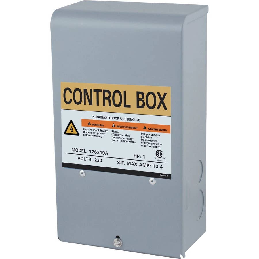 Star Water Systems 1 HP Control Box - 230V