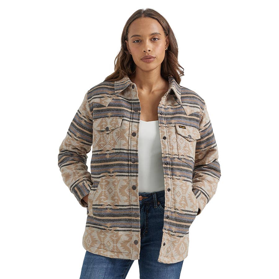 Wrangler Women's Jacquard Shacket