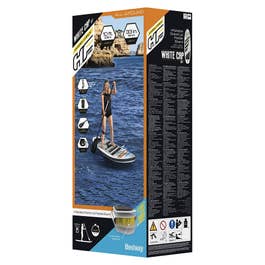 Best Way Hydro-Force White Cap Stand-Up Paddle Board Set