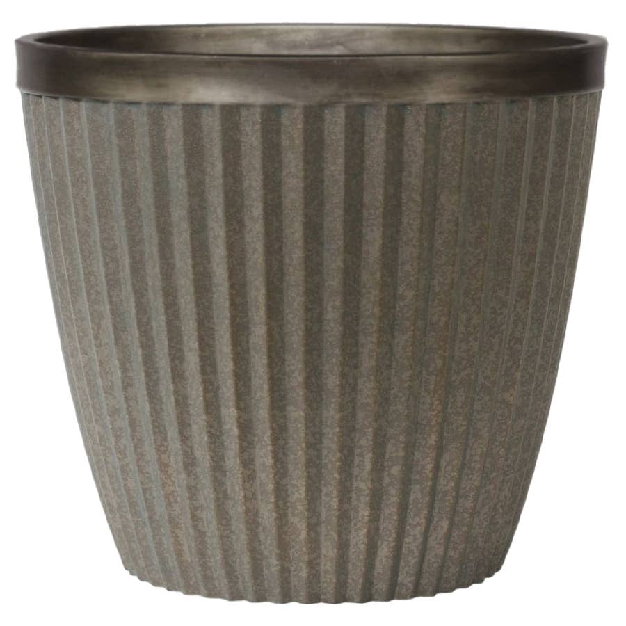 Backyard Expressions Circle Planter