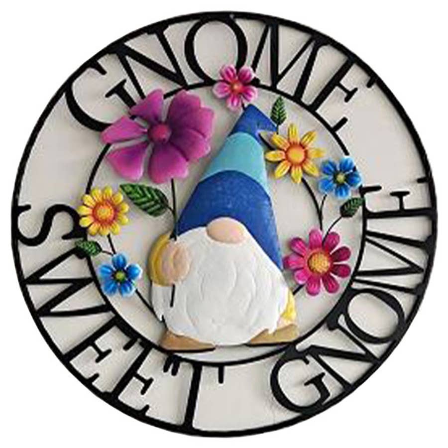 Backyard Expressions Welcome Wheel