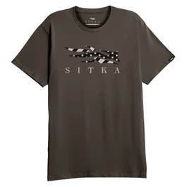Sitka Men's Short Sleeve Icon Flag T-Shirt