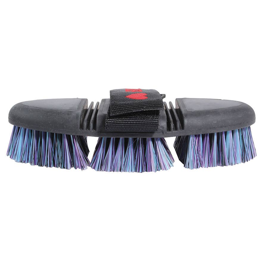 Tail Tamer Soft Touch Flex Synthetic Body Brush - Black