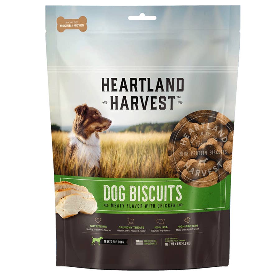 Heartland Harvest Treat Dog Meaty Biscuits