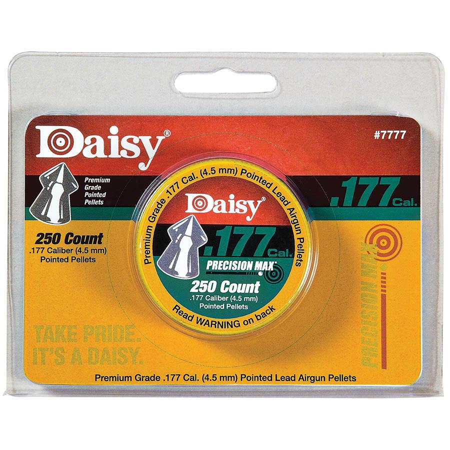 Daisy Precision Max 250 Count Pointed Field Ammo Pellet