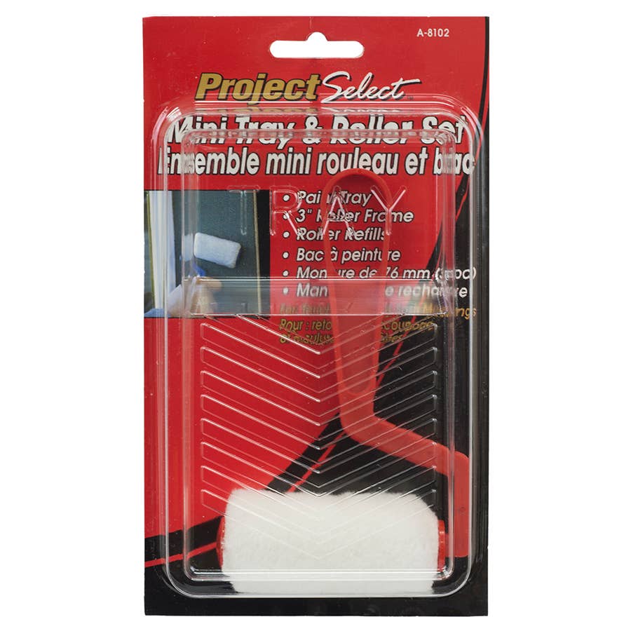 Linzer Products ProjectSelect Mini Tray & Roller Set