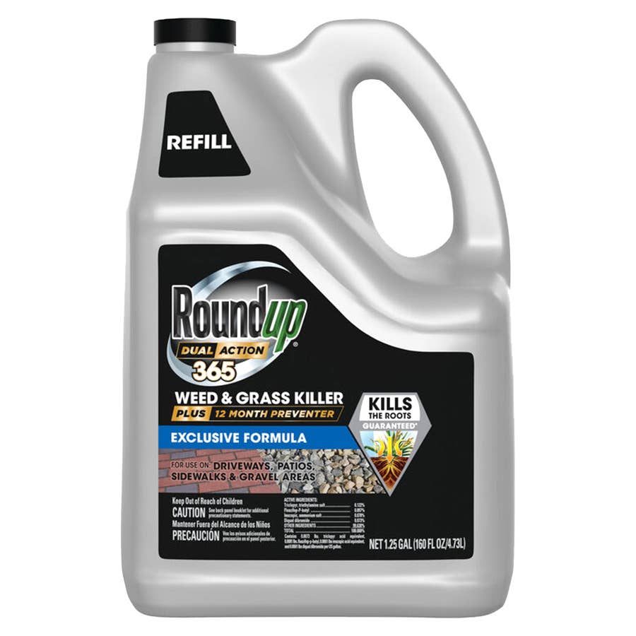 Roundup Dual Action 365 Weed & Grass Killer Plus 12-Month Preventer Refill