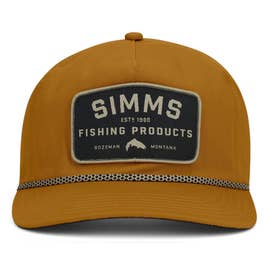 Simms Unisex Double Haul Cap - Chestnut - One Size Fits All
