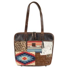 STS Ranchwear Women's Chaynee Mountain Laptop Shopper Bag