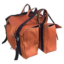 Smith & Edwards Heavy Nylon Over-Saddle Pack Bags