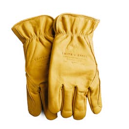 Smith + Rogue Men's Drover Lined Work Glove - Light Yellow