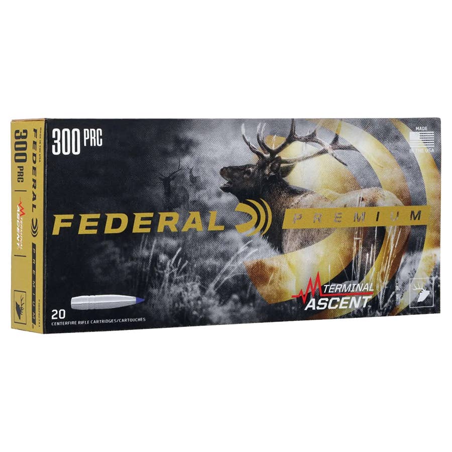 Federal Premium Terminal Ascent .300 PRC Rifle Ammunition