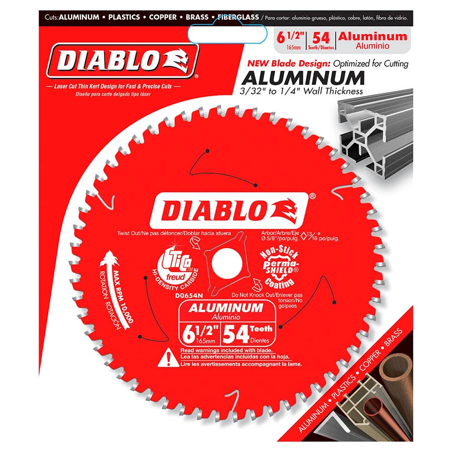 Diablo 54 Teeth Aluminum Circular Saw Blade