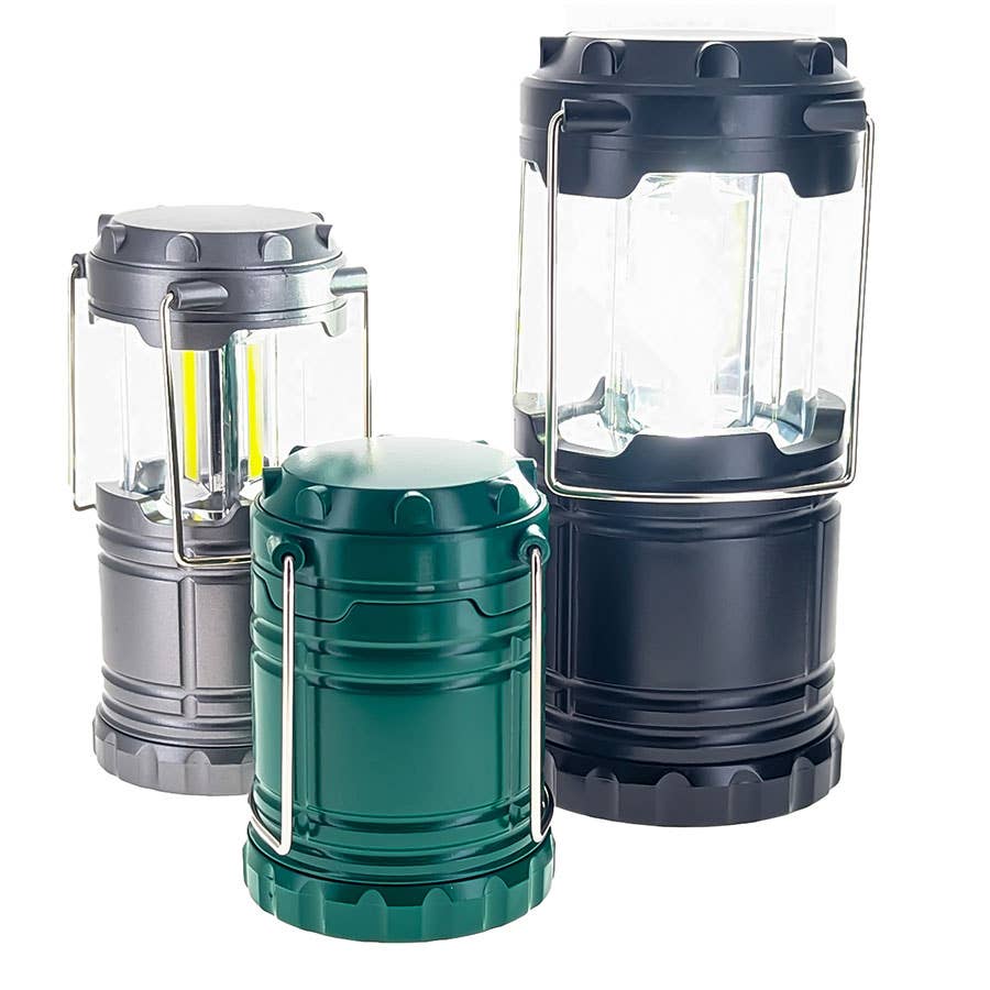 Collapsible Lantern - 100+200 lm - 3 pk