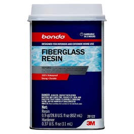 3M Bondo Fiberglass Resin - 1 qt