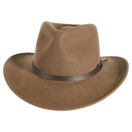 American Hat Makers Men's Pathfinder Felt Hat