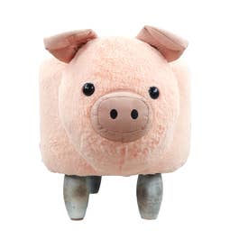 Alpine Farm Pig Foot Stool