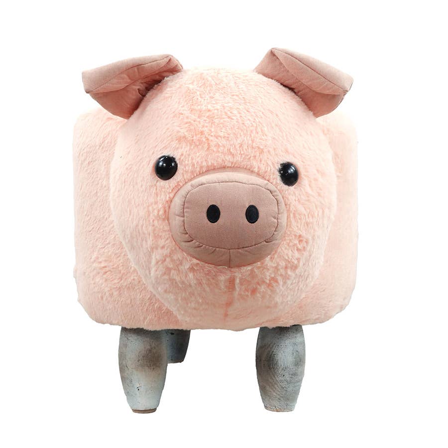 Alpine Farm Pig Foot Stool