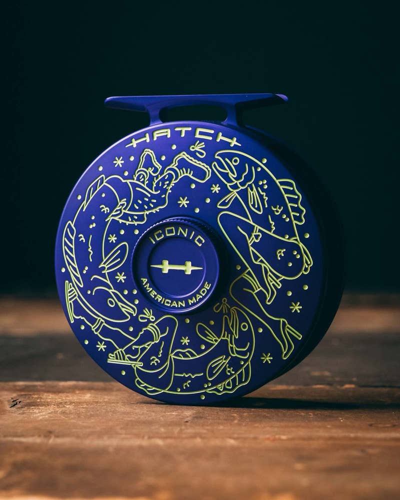 Hatch Outdoors 2024 Custom Mertrout Reel - 5 Plus