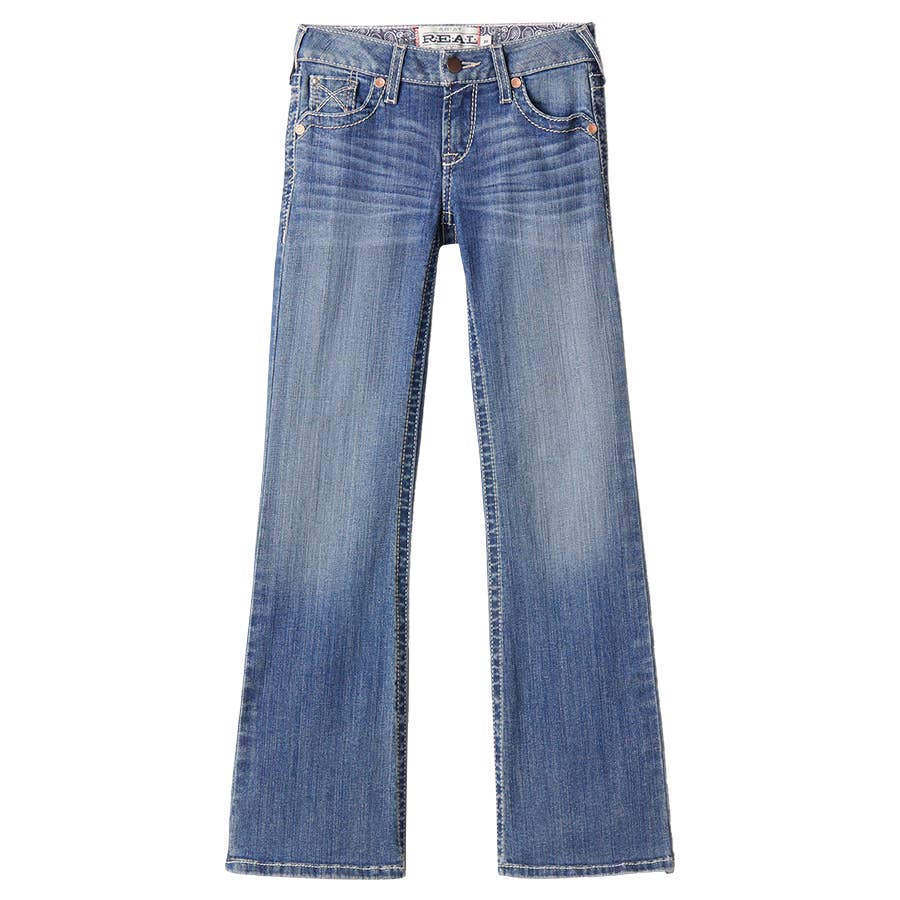 Ariat Girl's Whipstitch Boot Cut Jeans