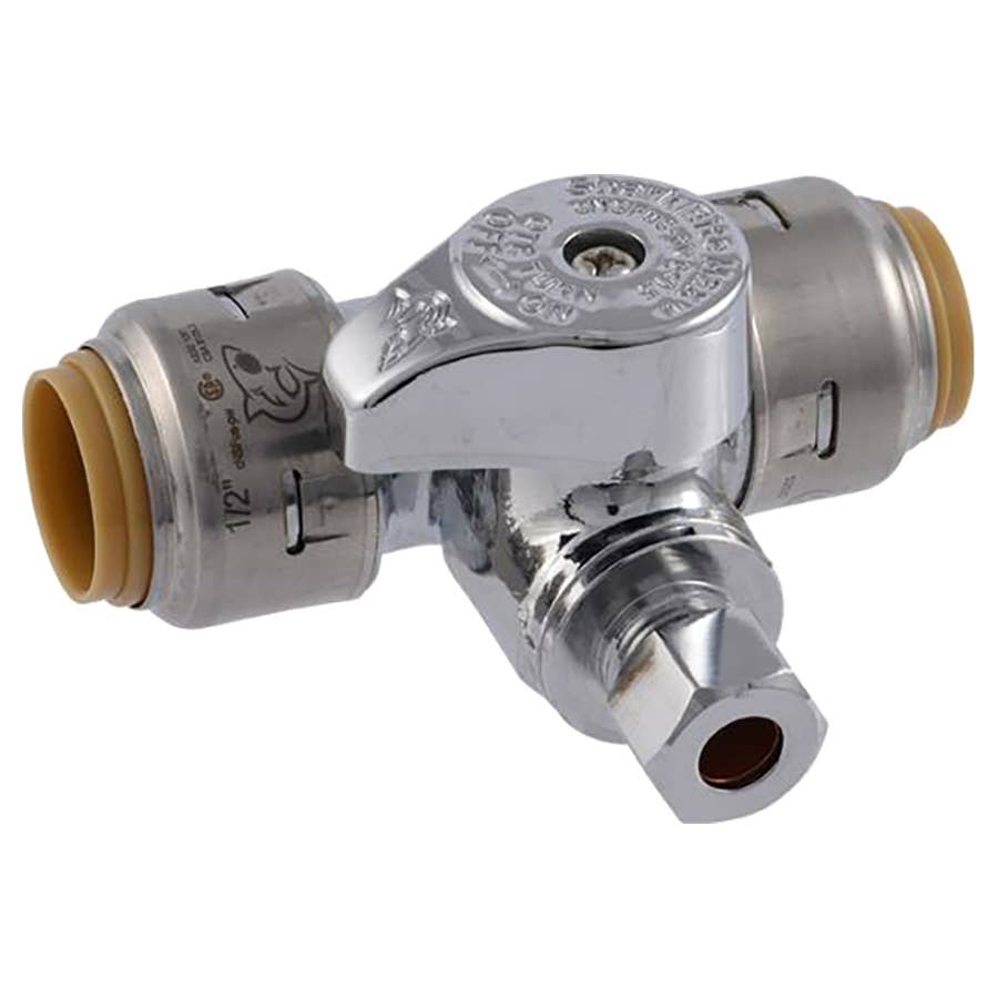 SharkBite Compression Tee Stop Valve