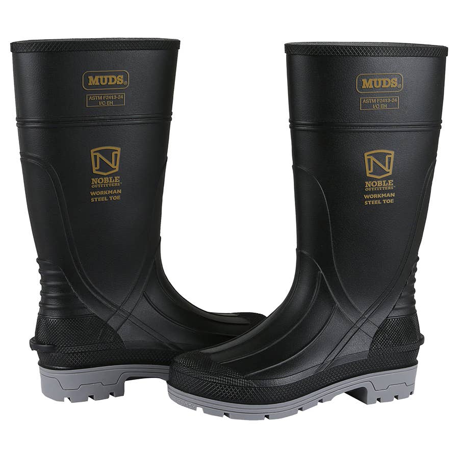 Noble Outfitters Men's MUDS 15" Workman High Steel Toe Boots