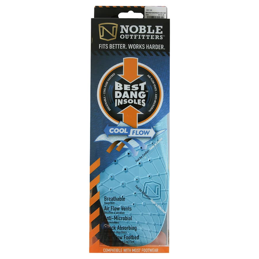 Noble Outfitters Men's Best Dang Cool Flow Insoles