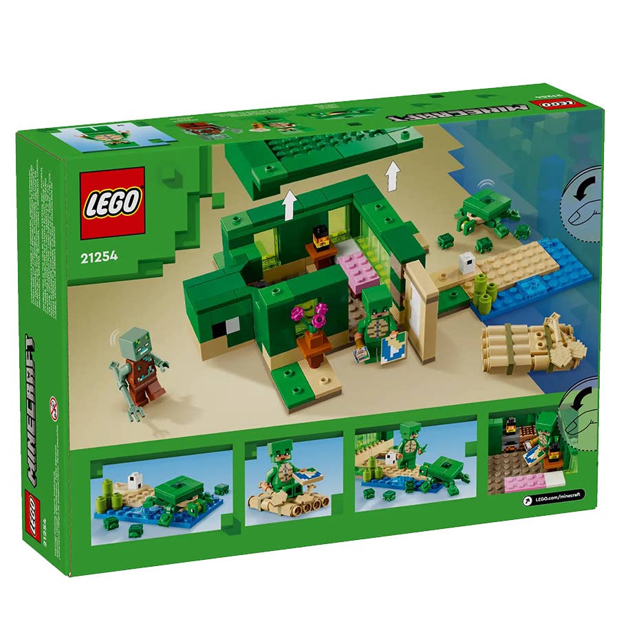 LEGO Minecraft The Turtle Beach House Building Set