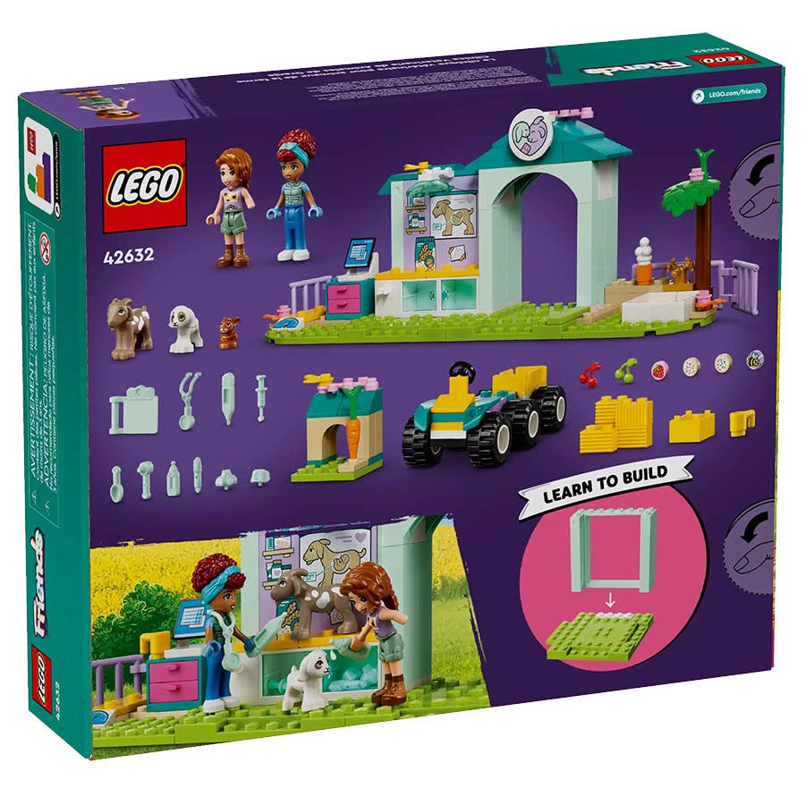 LEGO Friends Farm Animal Vet Clinic Building Set