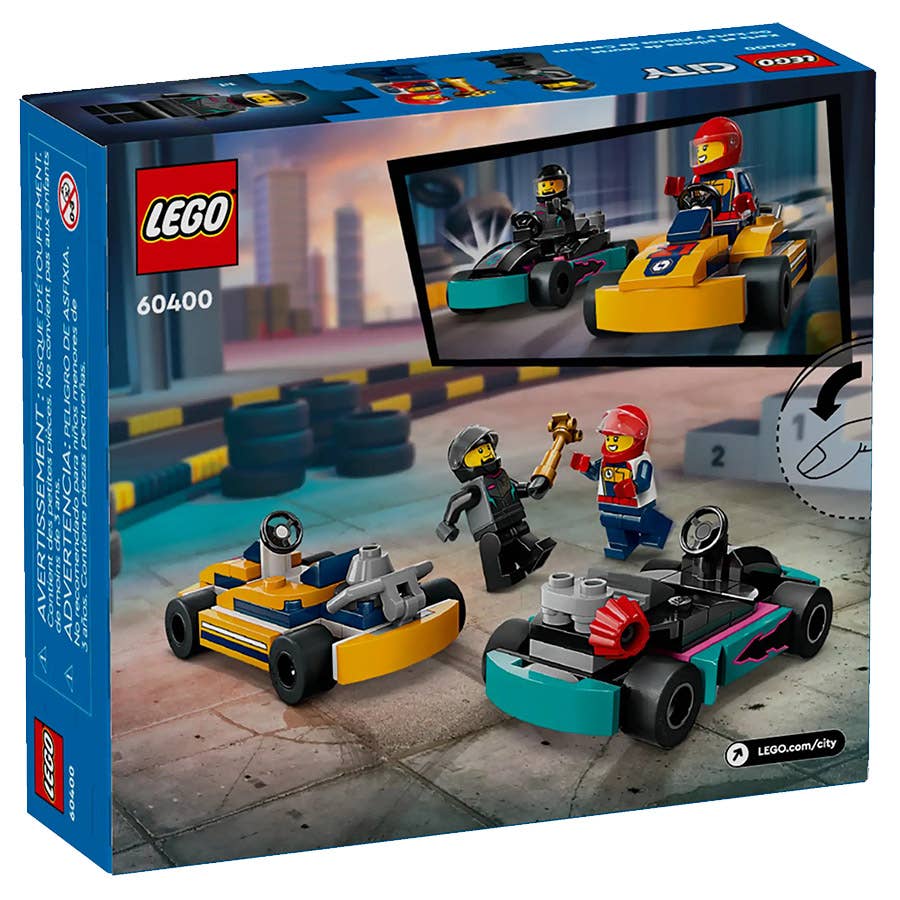 LEGO CITY Go-Karts and Race Drivers Playset
