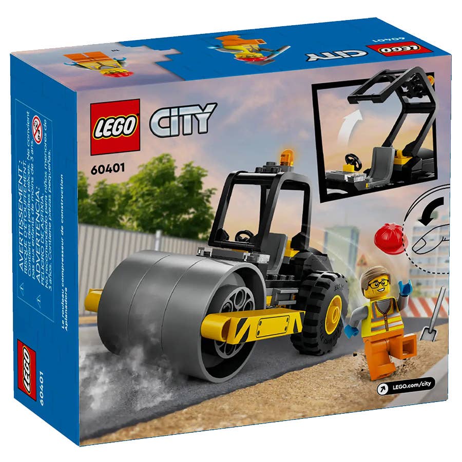 LEGO CITY Construction Steamroller Set