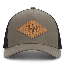 Simms Unisex Double Haul Trucker Hat - Smokey Olive - One Size Fits All