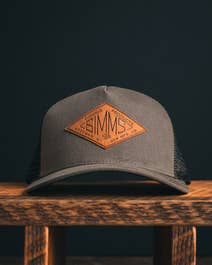 Simms Unisex Double Haul Trucker Hat - Smokey Olive - One Size Fits All