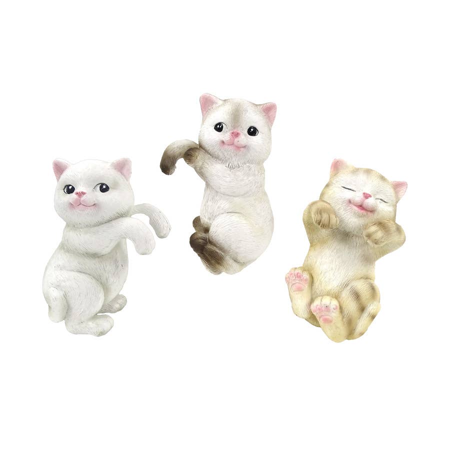 Alpine Cat Pot Hugger Garden Decor