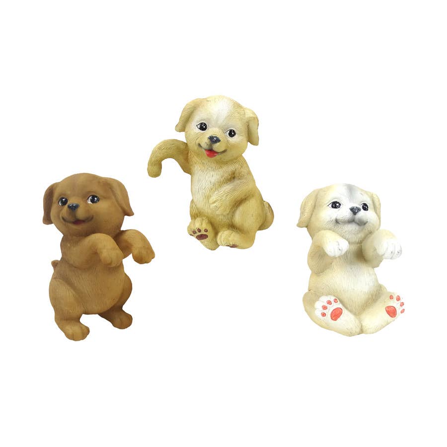 Alpine Dog Pot Hugger Garden Decor