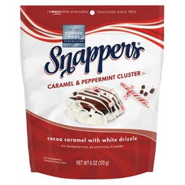 Edward Marc Snappers Caramel & Peppermint Cluster