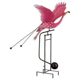 Regal Art & Gift Flamingo Rocker Stake