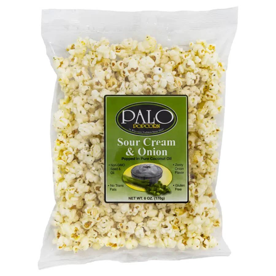 Palo Popcorn Premium Sour Cream & Onion Popcorn