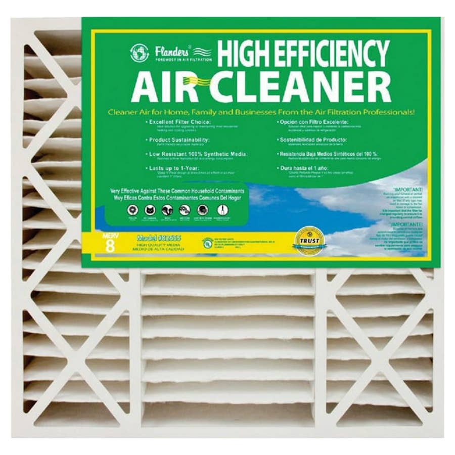 Flanders Furnace MERV 8 High Efficiency Air Filter