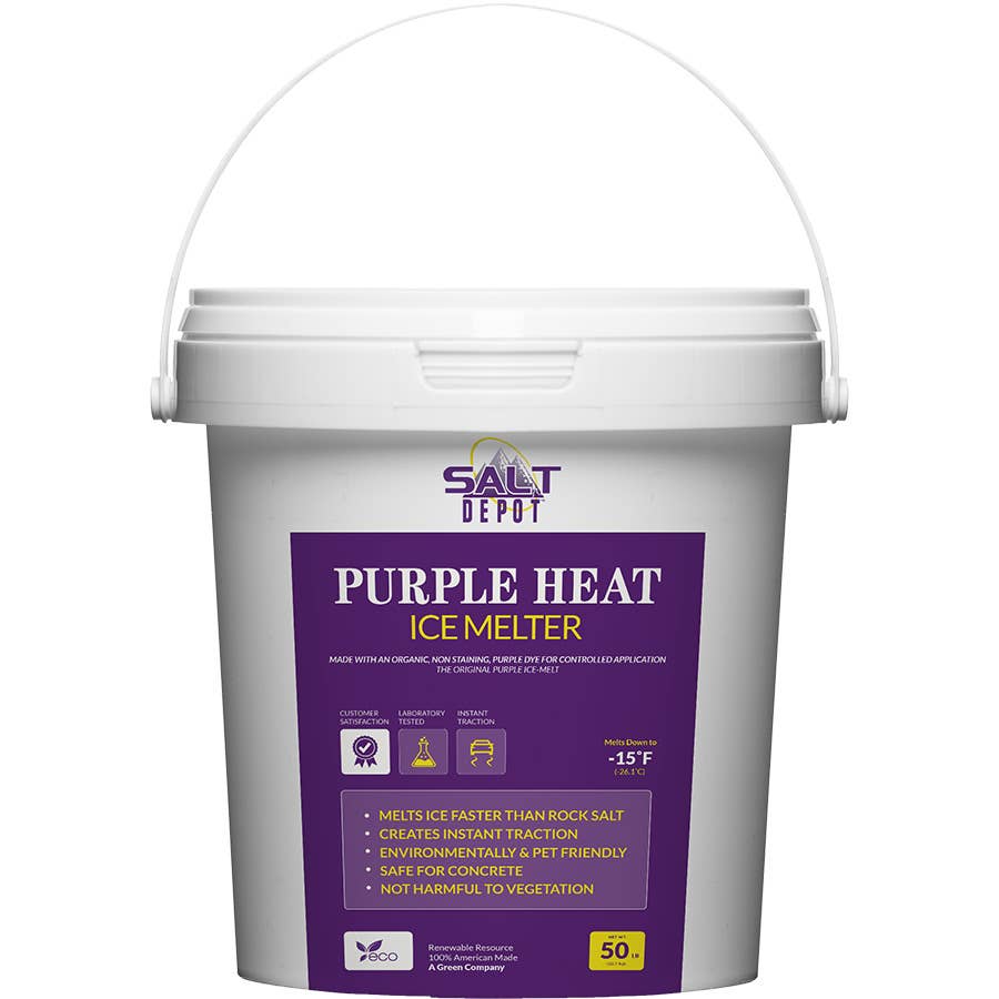 Salt Depot Purple Heat Ice Melter - 50lbs