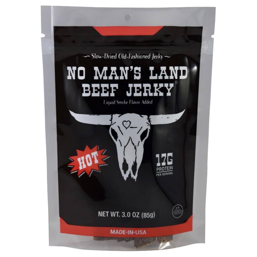 No Man's Land Hot Beef Jerky
