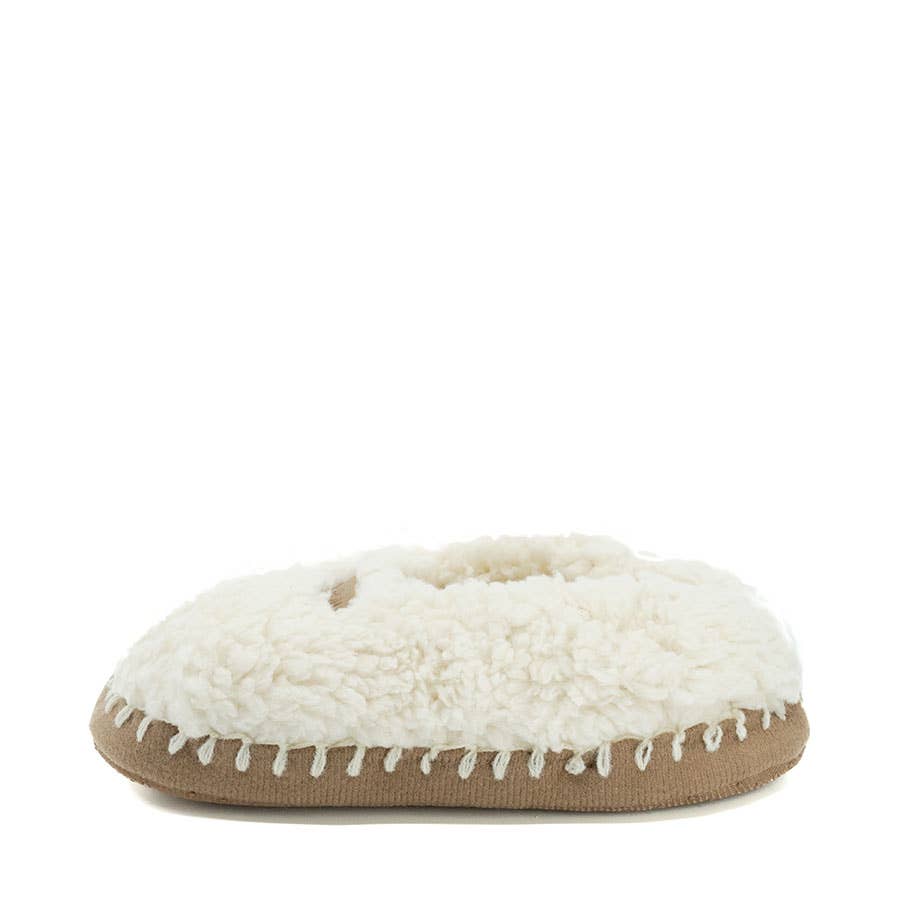 GaaHuu Girl's Shearling Mocassin Slipper