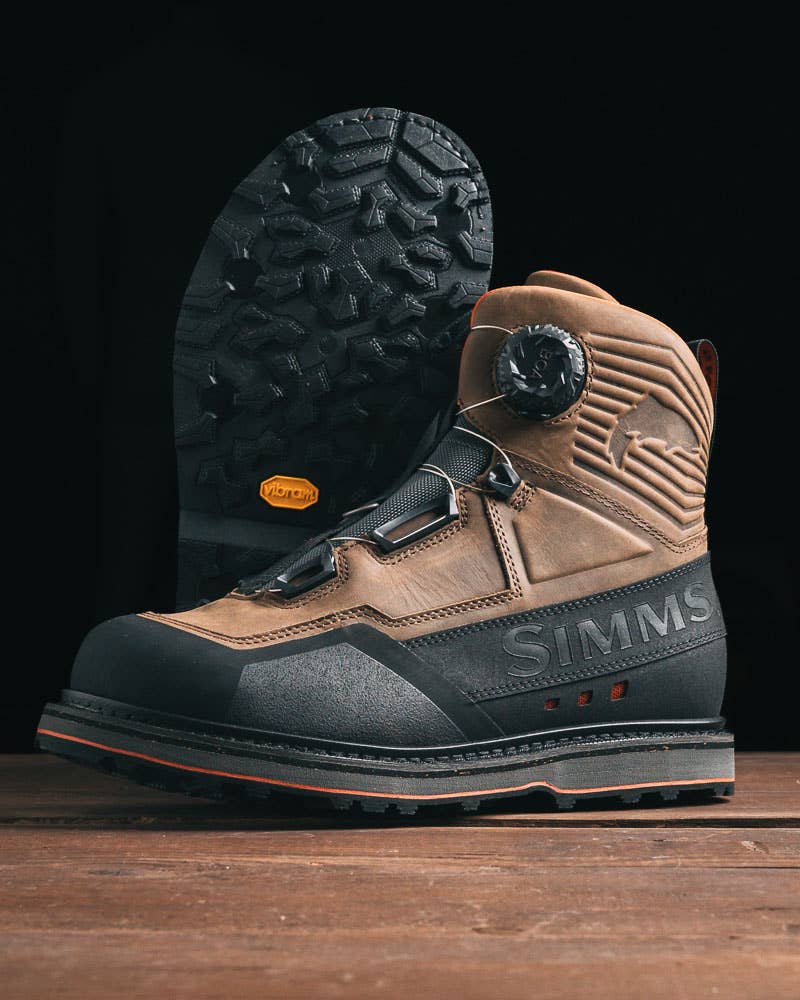 Simms Men's G3 Guide BOA System and Wading Boot - Vibram Sole