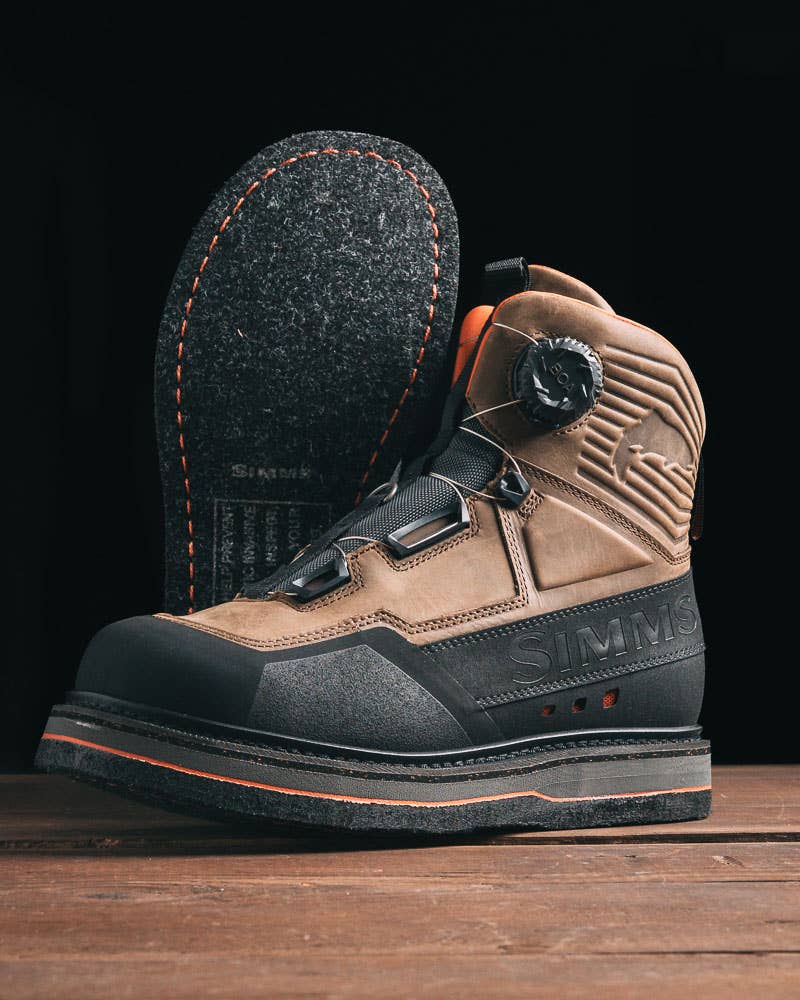 Simms Men's G3 Guide BOA System and Wading Boot - Felt Sole